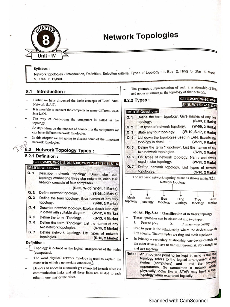 Network Topology | PDF