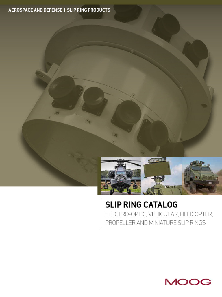 Moog Aerospace Defense Slip Ring Product Catalog | PDF | Amplifier ...