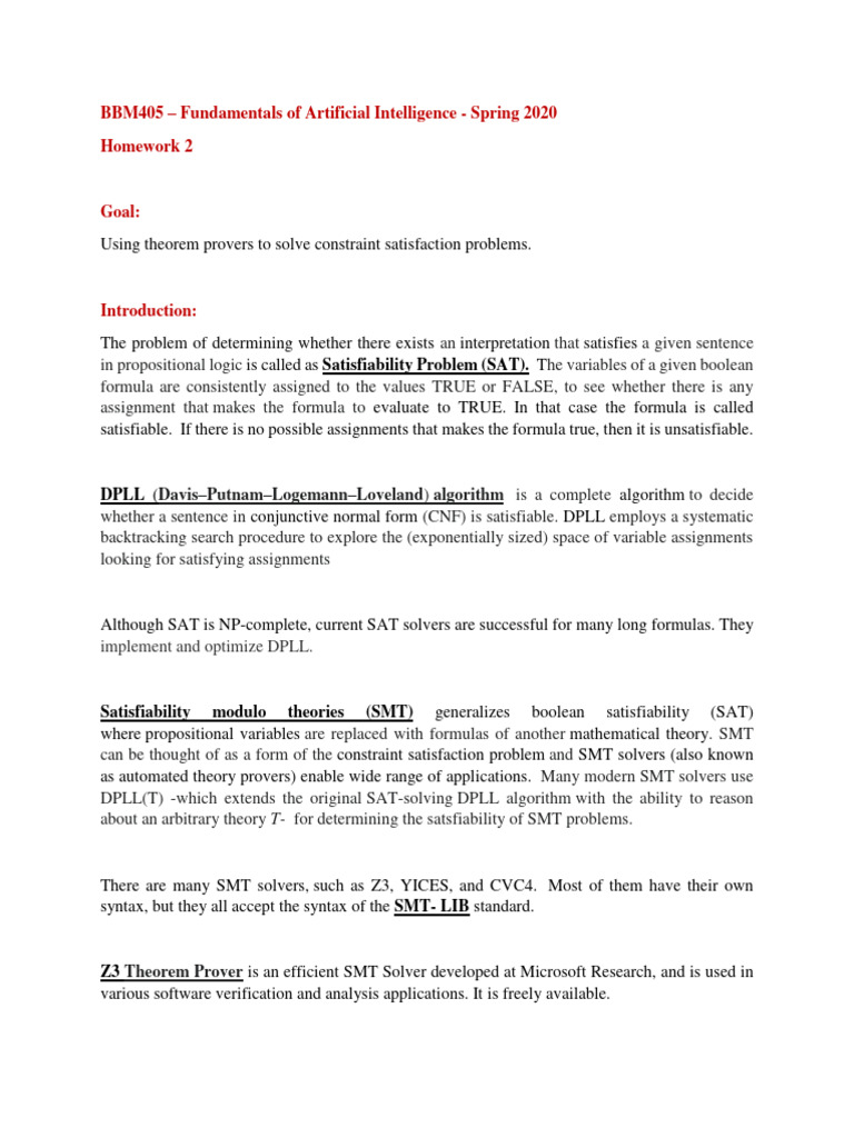 HW 2 | PDF | Formal Methods | Boolean Algebra