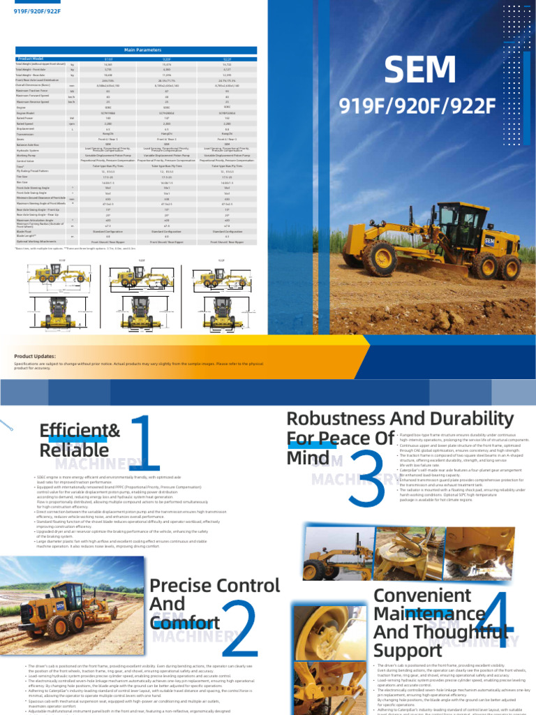 SEM922F | PDF | Pump | Axle