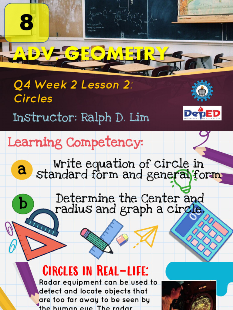 Week2.Lesson2 Circles Part 1 | PDF