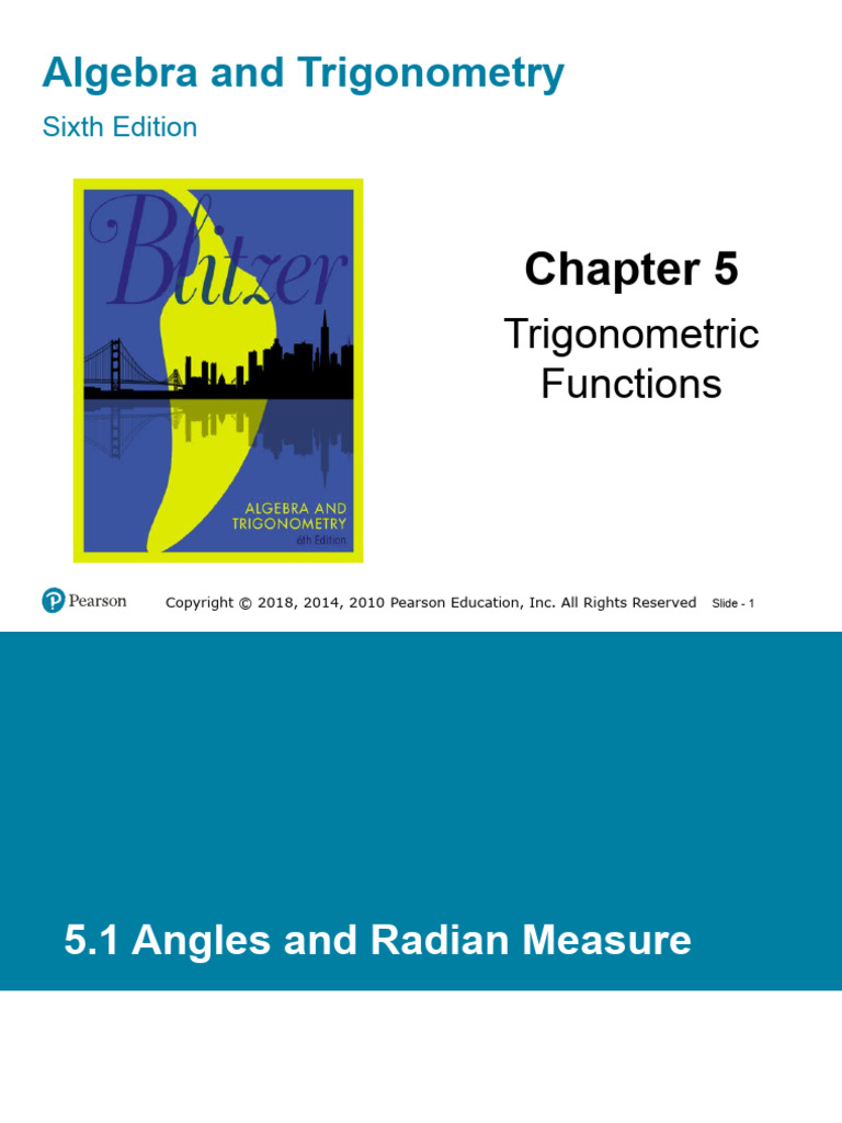 5.1 Angles and Radian Measure. | PDF | Angle | Rotation