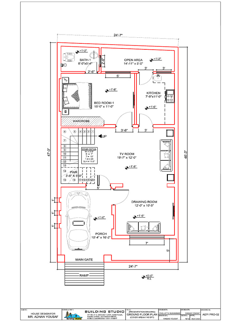 Ground Floor Plan Rev-02 | PDF