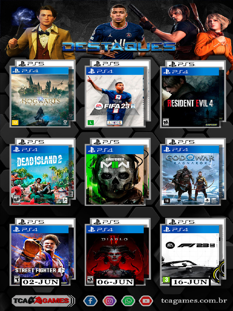 Catálogo PS4-PS5 Junho | PDF