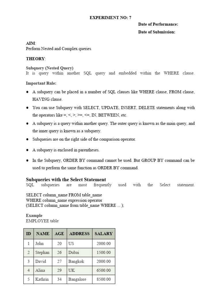 EXPT7 NCQ LMD | PDF | Information Technology Management | Computer Programming