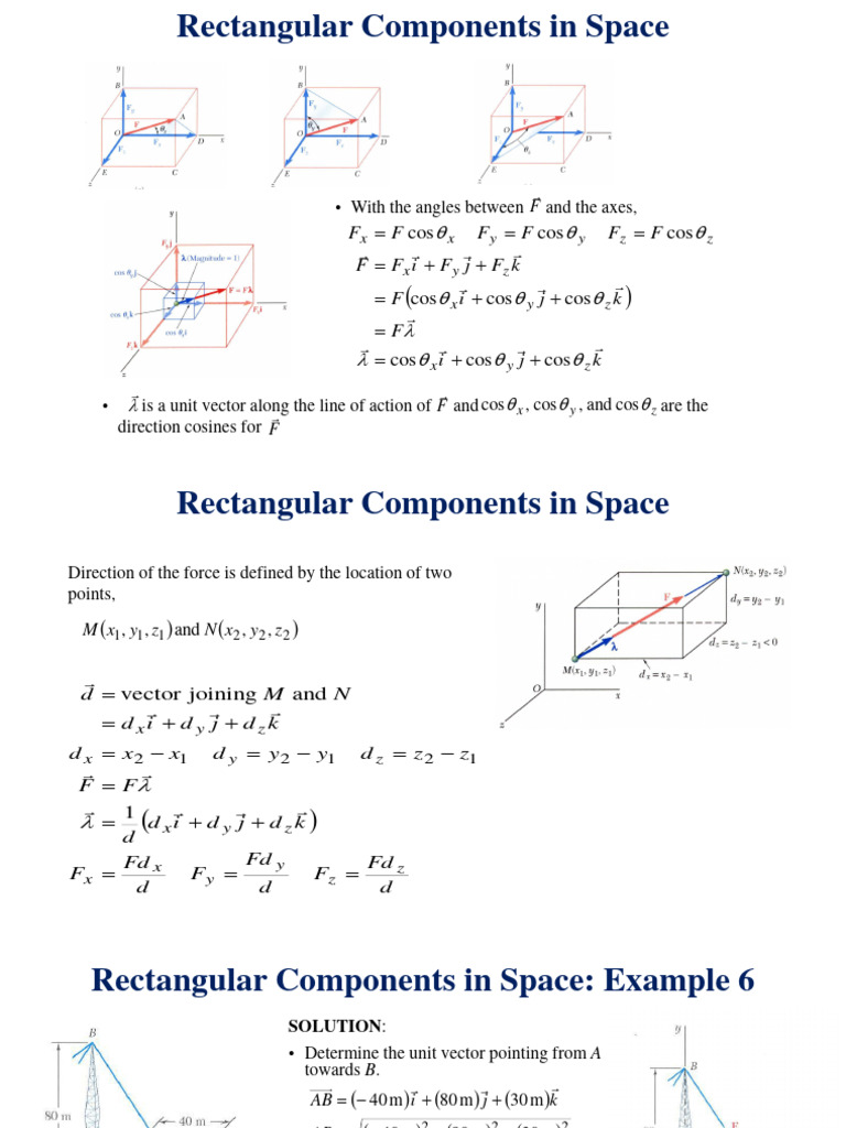 Chap. 3 - Equivalent System of Forces For Rigid Bodies | PDF | Force | Euclidean Vector