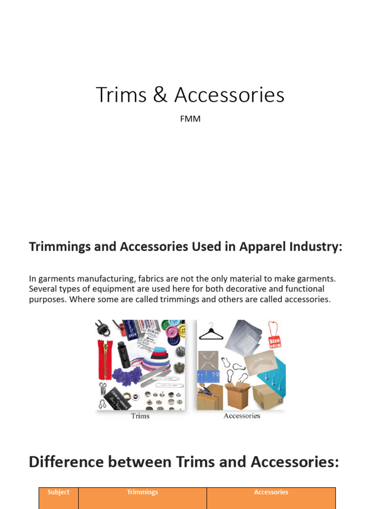 7.Trims & Accessories | PDF | Appliqué | Yarn