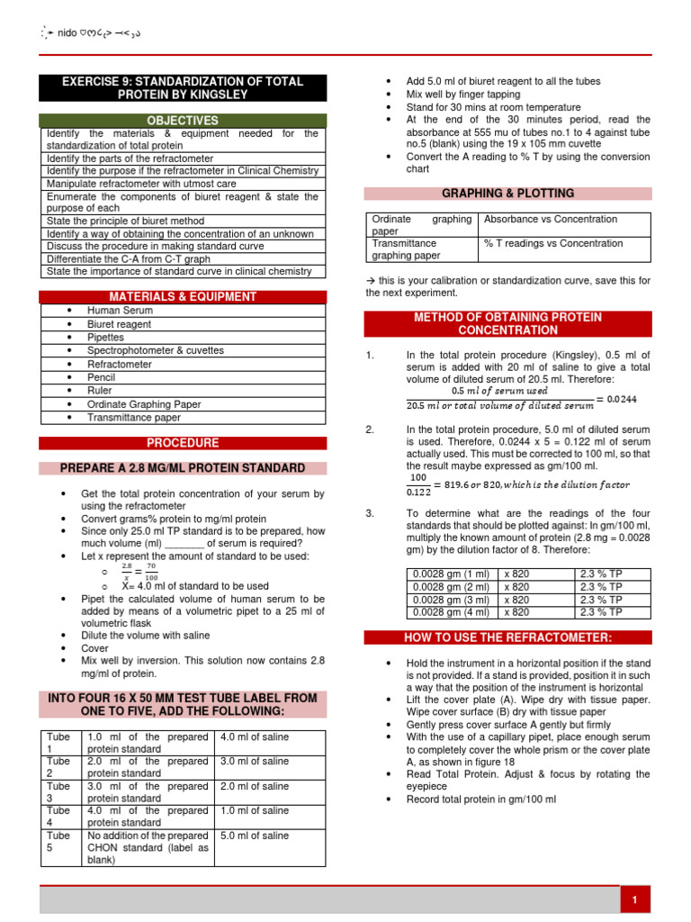 CC Lab: Ex 9 | PDF | Volume | Concentration