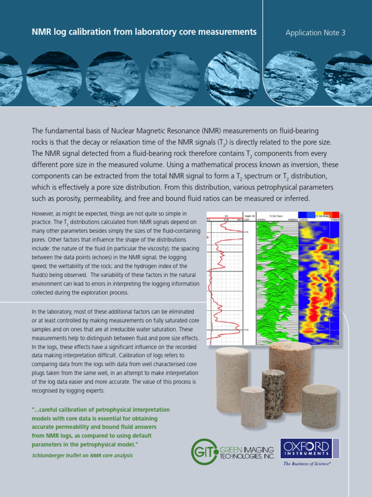 GeoSpec-application-note-3 - NMR-log-calibration-from-laboratory-core ...