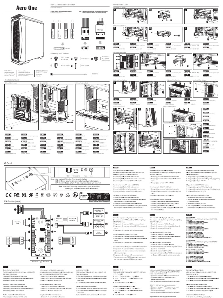 AeroOneManual V11 | PDF