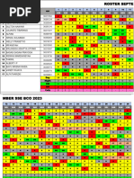 December Working Roster | PDF