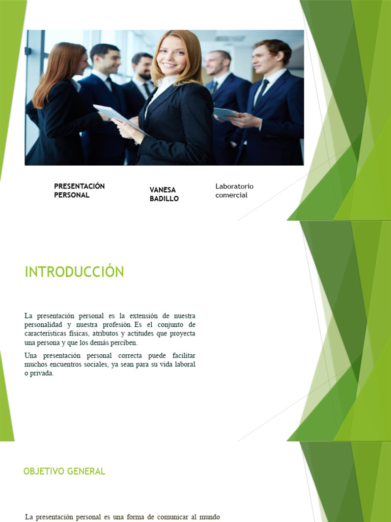 Presentación Personal | PDF | Autoestima | Psicología Social