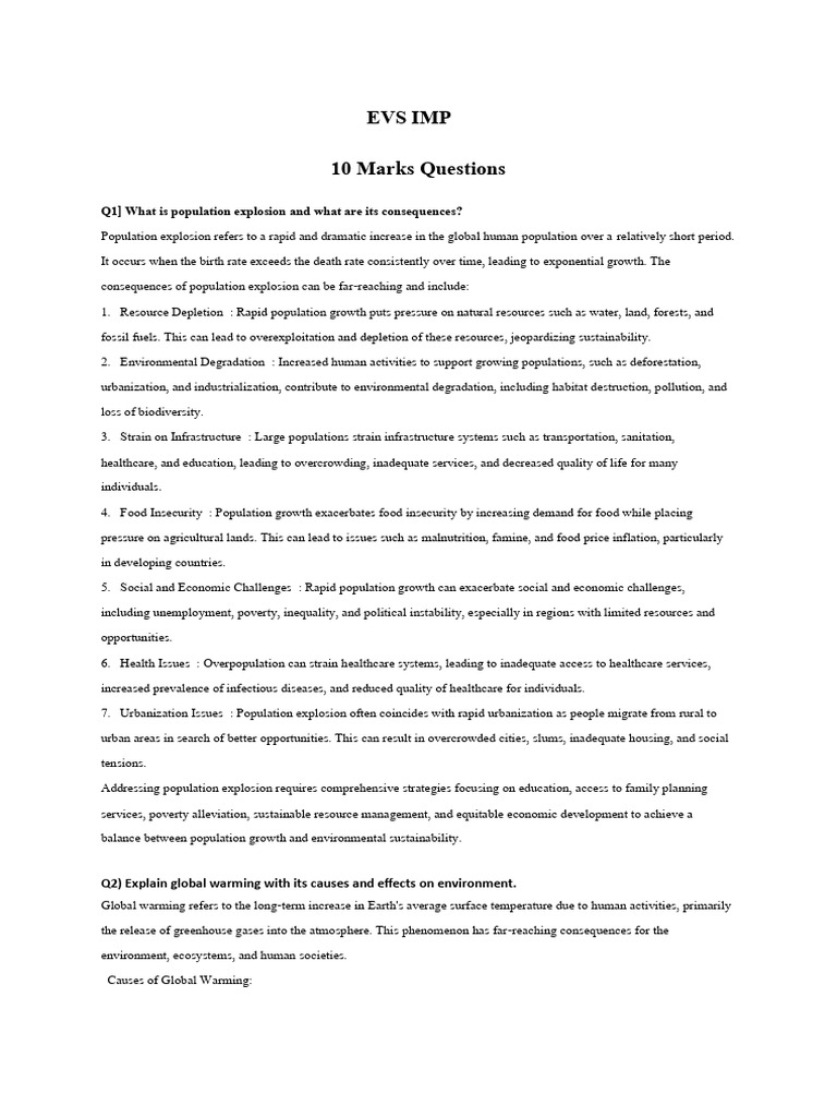 EVS IMP | PDF | Climate Change | Greenhouse Gas