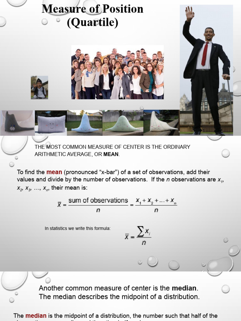 QUARTILE | PDF | Descriptive Statistics | Statistics