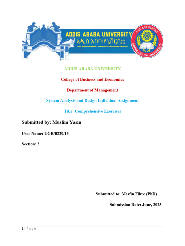 Muslim SAD 1 | PDF | Software Development Process | Software Engineering