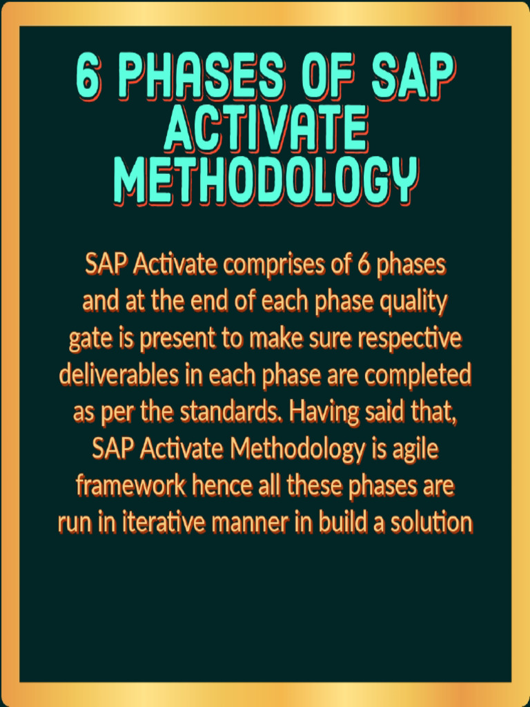 6 Phases of Activate Methodology | PDF