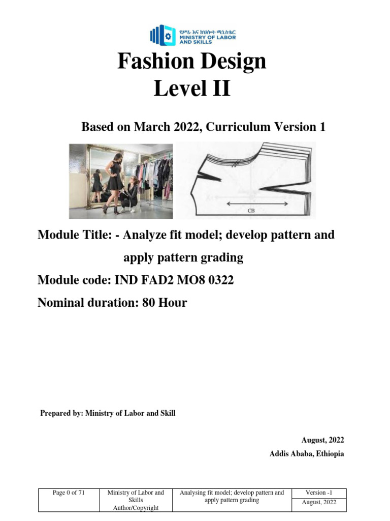 M08 Analyze Fit Model | PDF | Occupational Safety And Health
