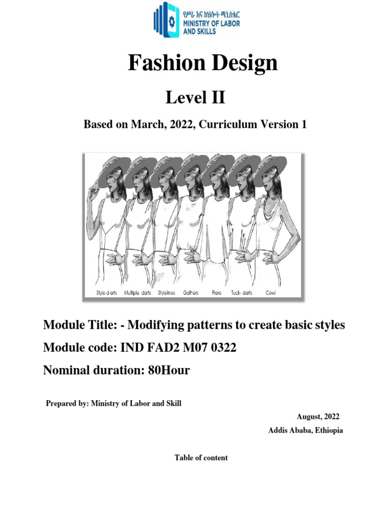 M07 Modifying Patterns | PDF | Clothing | Seam (Sewing)