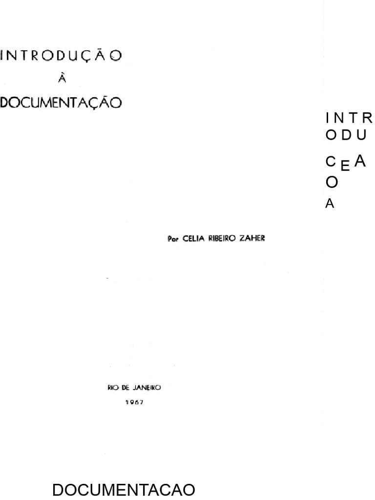 Introdução à Documentação em Biblioteconomia | PDF | Science