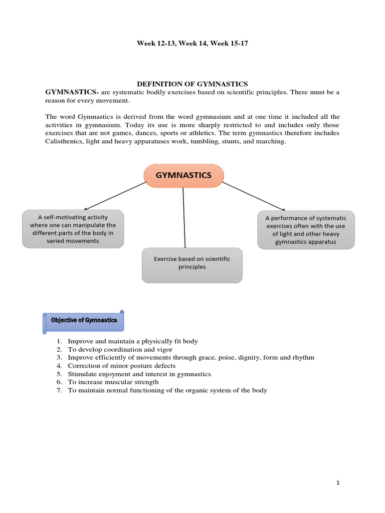 PE 1 MODULE 3 | PDF | Gymnastics | Simone Biles