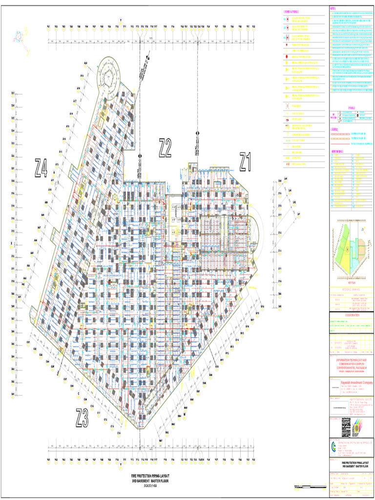 01 Fire Sprinkler Layout Sheet 01 | PDF