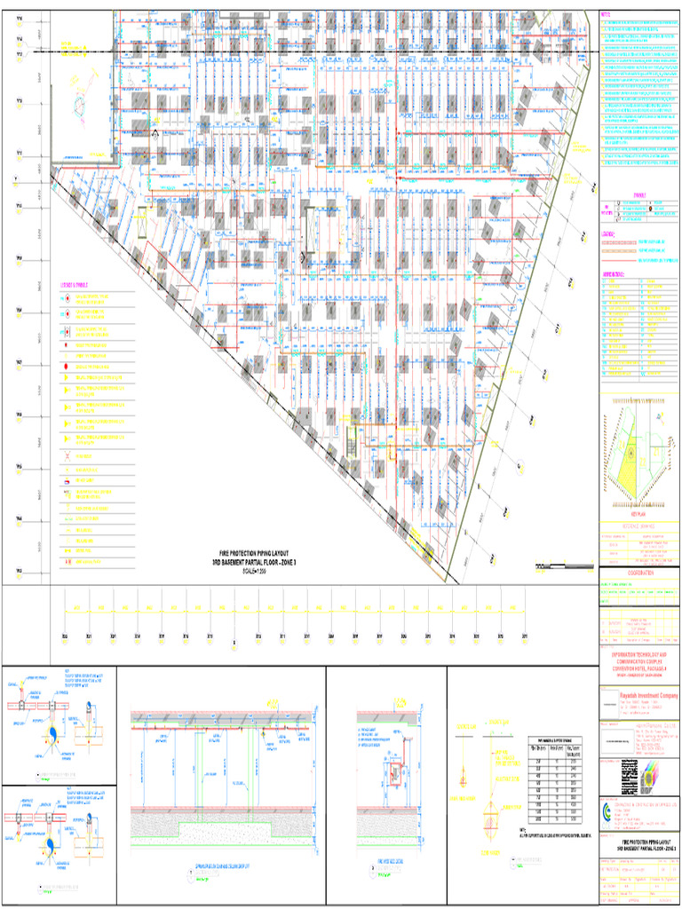 04 Fire Sprinkler Layout Sheet 04 | PDF