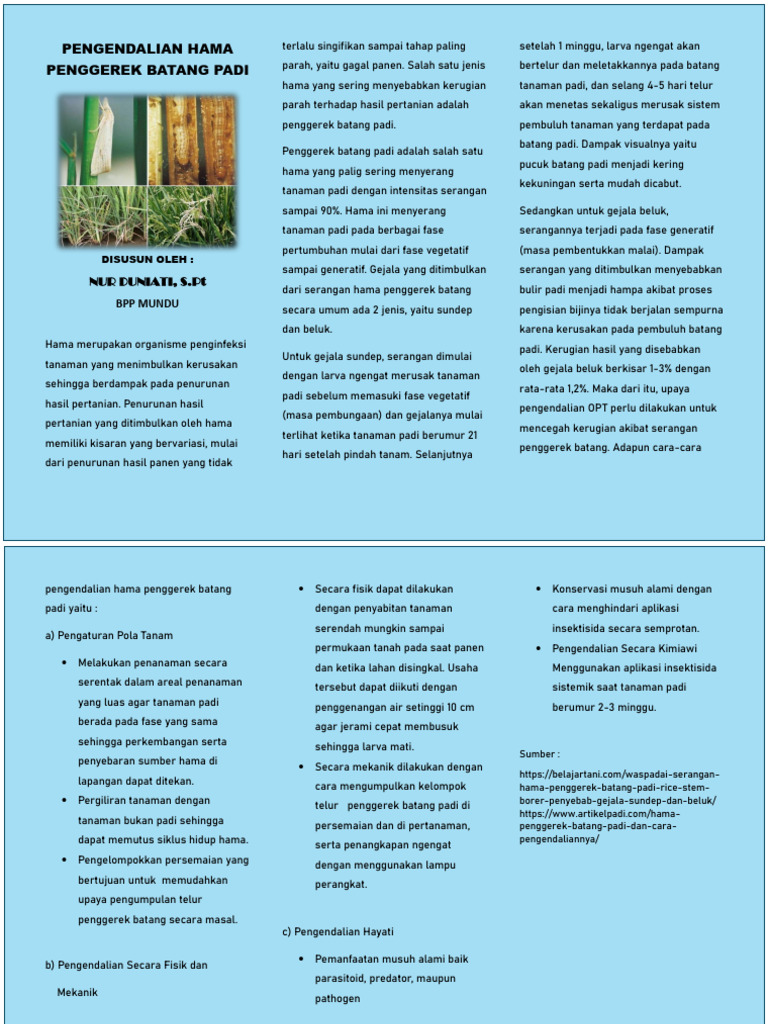 Pengendalian Hama Padi | PDF