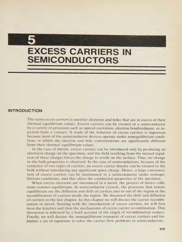 Semi | PDF | Semiconductors | Electron
