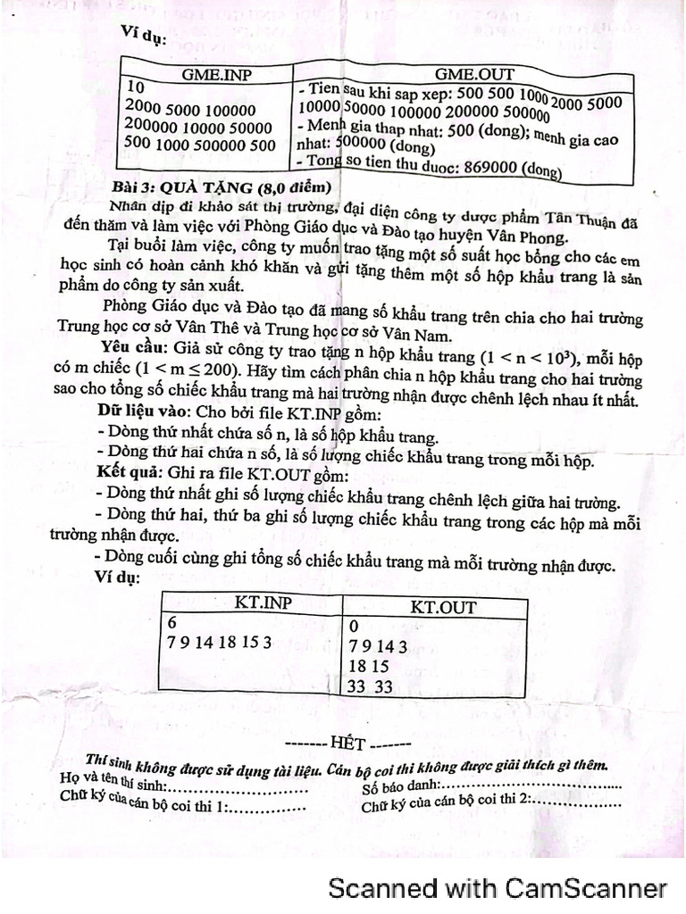 2023 2024 HSG 9 TT HUE | PDF