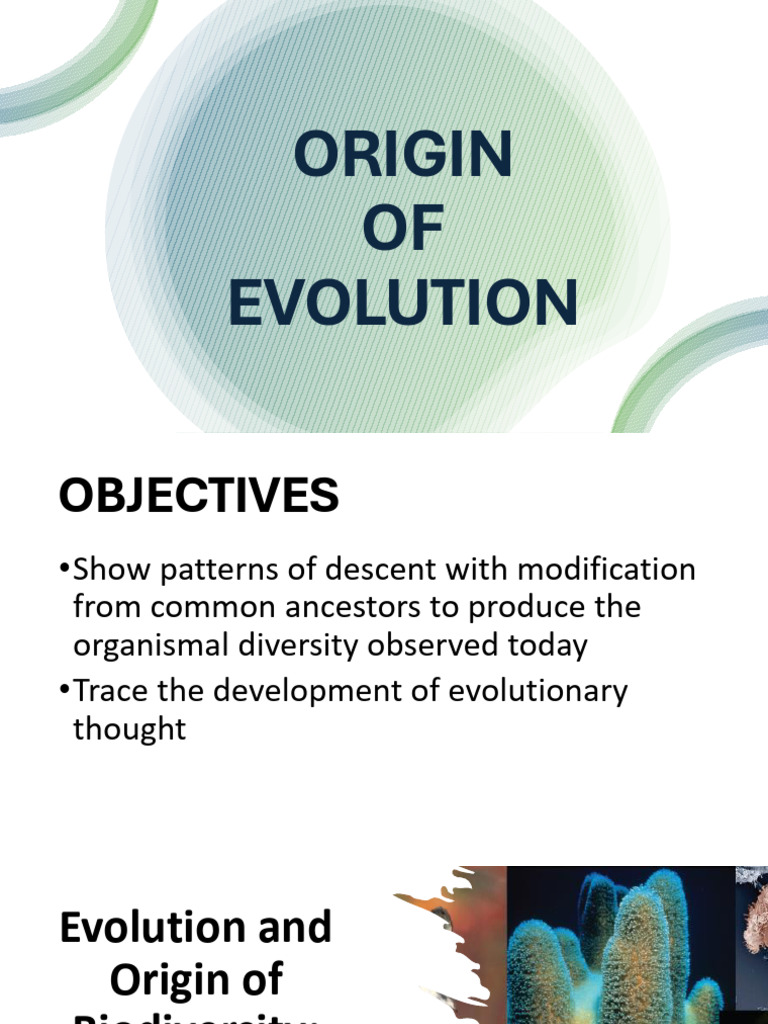 Evolution-and-Origin (Science) | PDF | Evolution | On The Origin Of Species