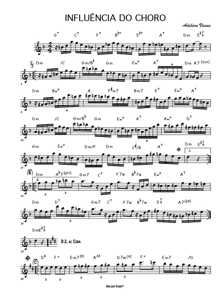 Influência Do Choro | PDF