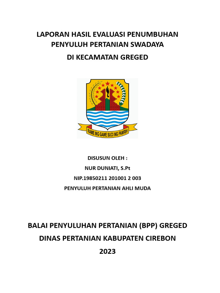 Evaluasi Penyuluhan Pertanian Swadaya | PDF | Bisnis | Ilmu Sosial