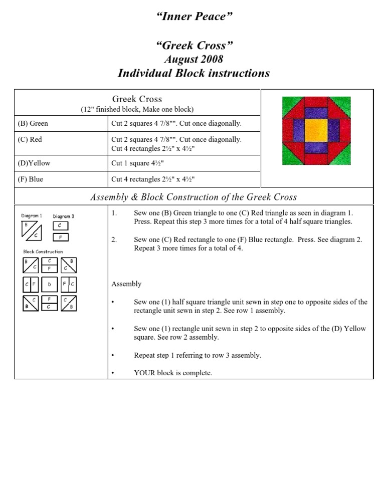 05a Aug Greek Cross PP | PDF | Science & Mathematics