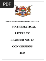 Mathematical Literacy Grade 12 Term 1 Week 3 - 2021 1 | PDF | Value ...