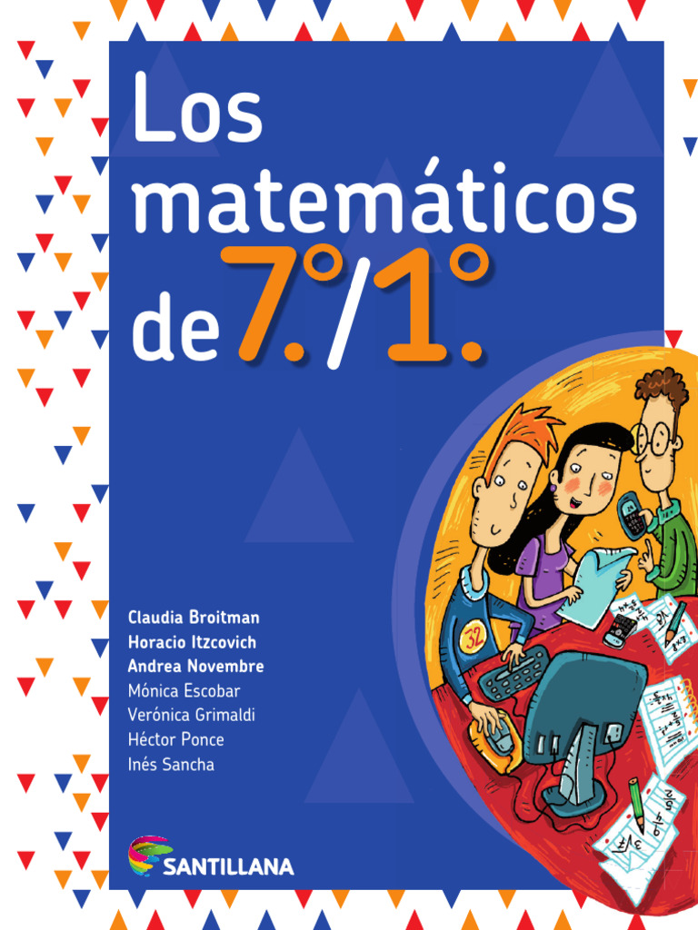 LOS MATEMATICOS 7mo - SANTILLANA | PDF | Número racional | Decimal