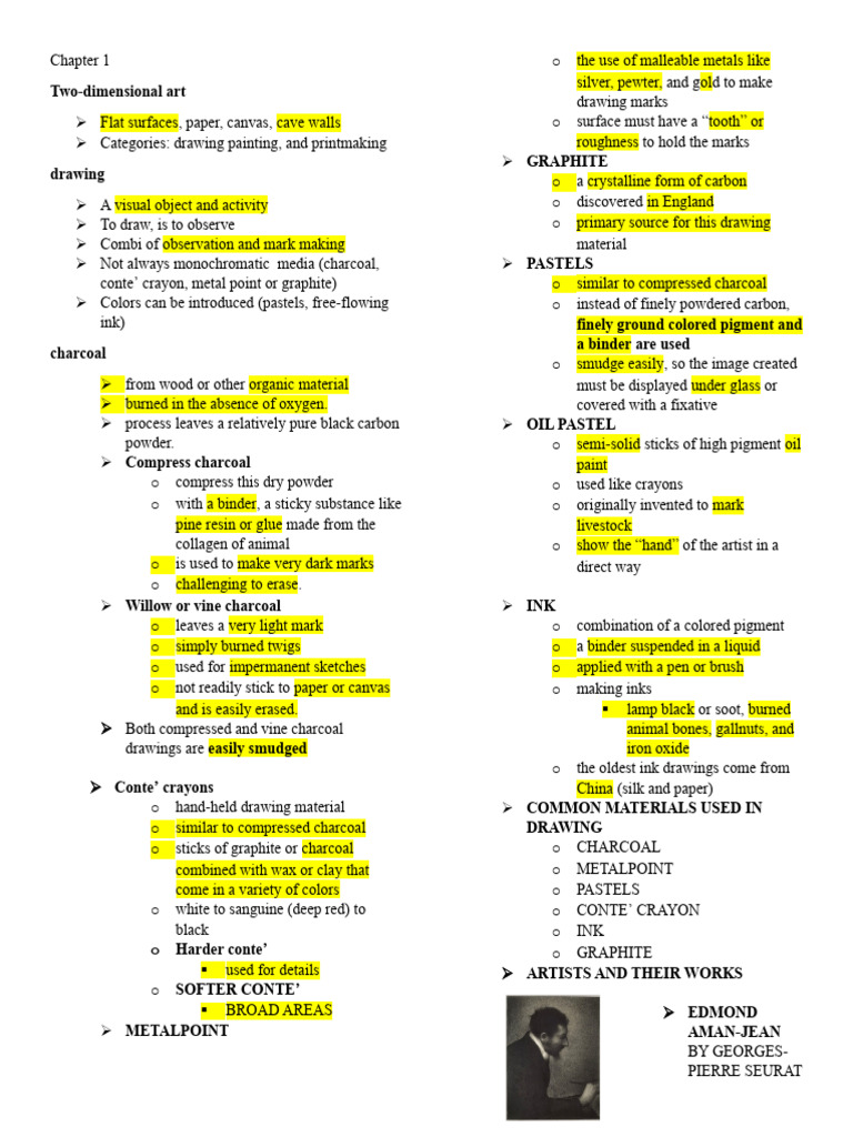 Rva Midterm Exam Reviewer | PDF | Color | Printmaking