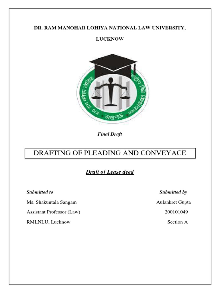 DPC Project | PDF | Lease | Private Law