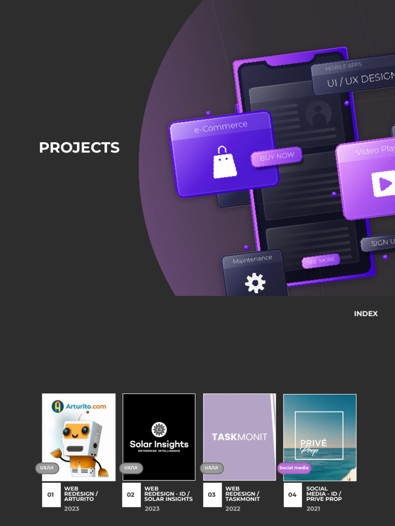 Proyectos Imagen Marcaria | PDF | Web Design | User Interface