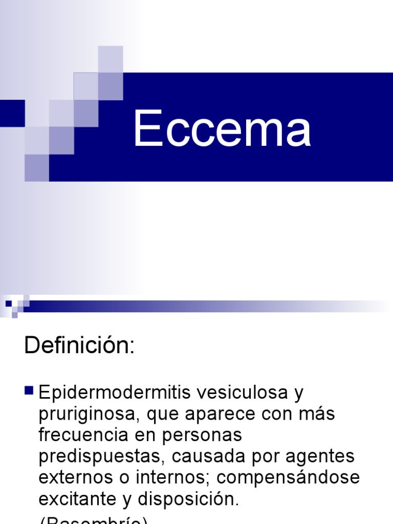 7- Eccema | Alergia | Dermatología