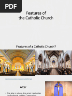 Key Features Inside a Christian Church | PDF | Eucharist | Altar