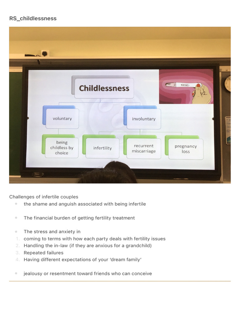 RS Childlessness | PDF | Surrogacy | In Vitro Fertilisation