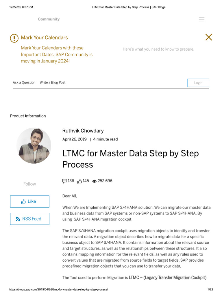 LTMC Steps | PDF