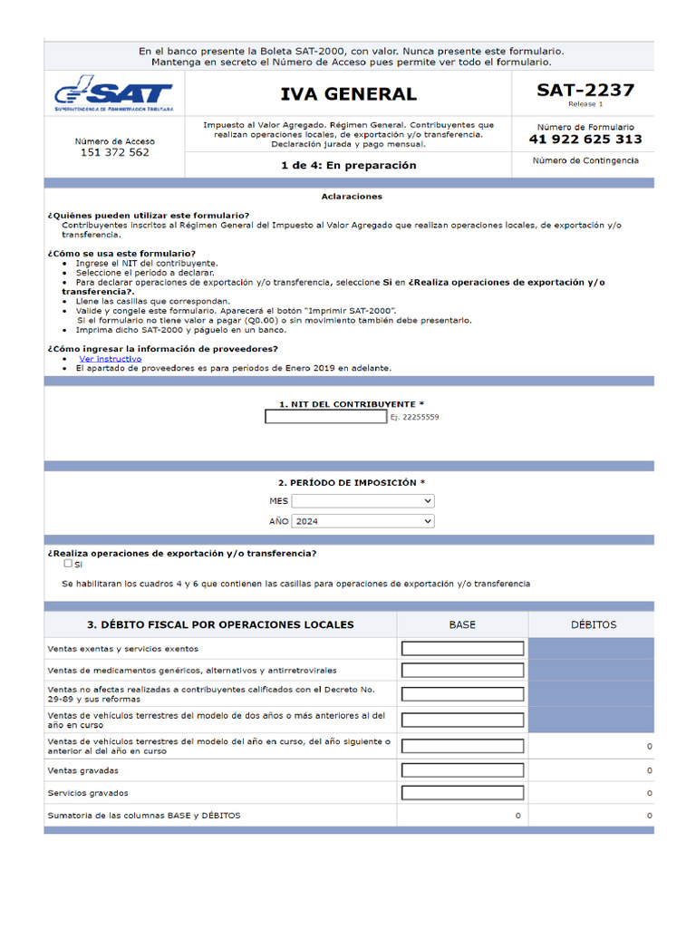 IVA GENERAL SAT-2237 (1) | PDF