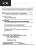 Sprawdzian Z Języka Polskiego Na Zakończenie Nauki W Czwartej Klasie Szkoły Podstawowej | PDF