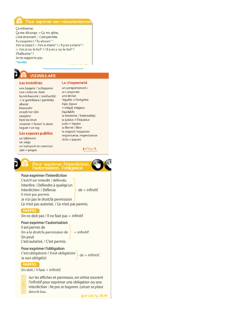 Unité 6 | PDF