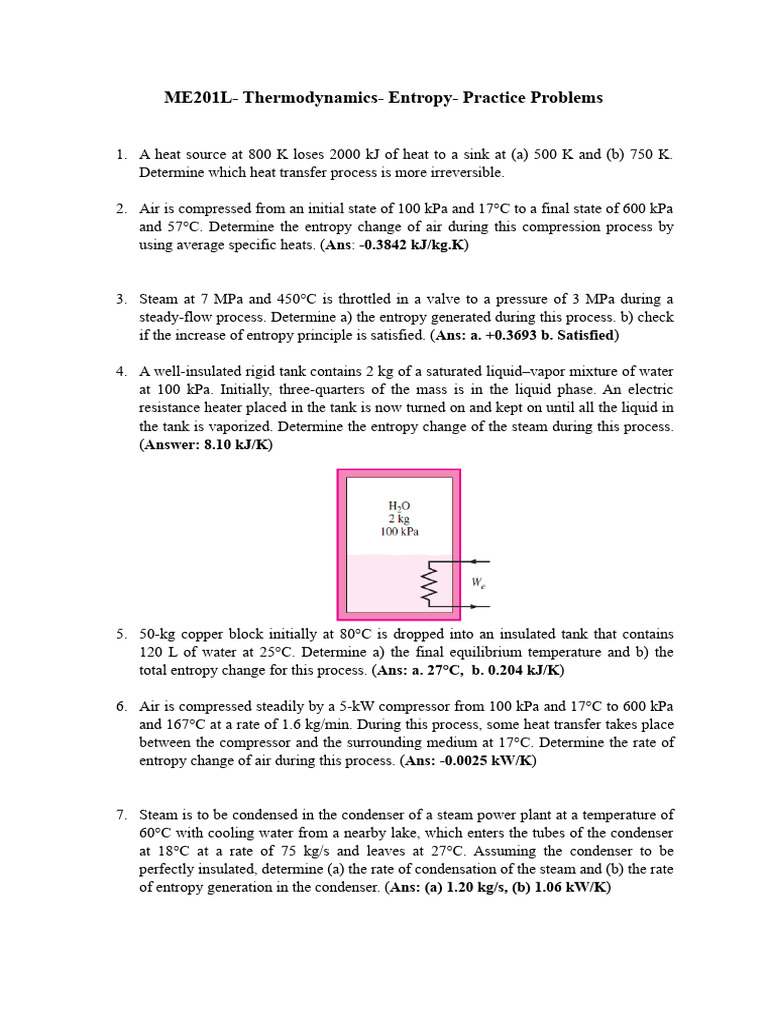 Assignment Entropy | Download Free PDF | Entropy | Heat