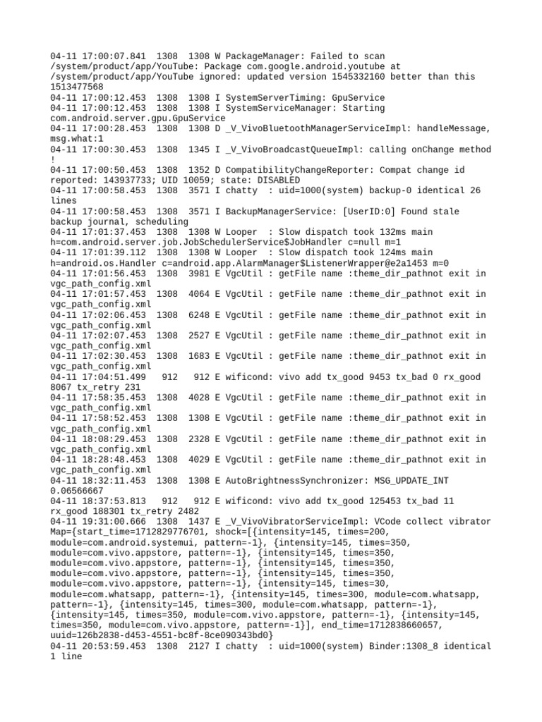 Log | PDF | Operating System Families | System Software