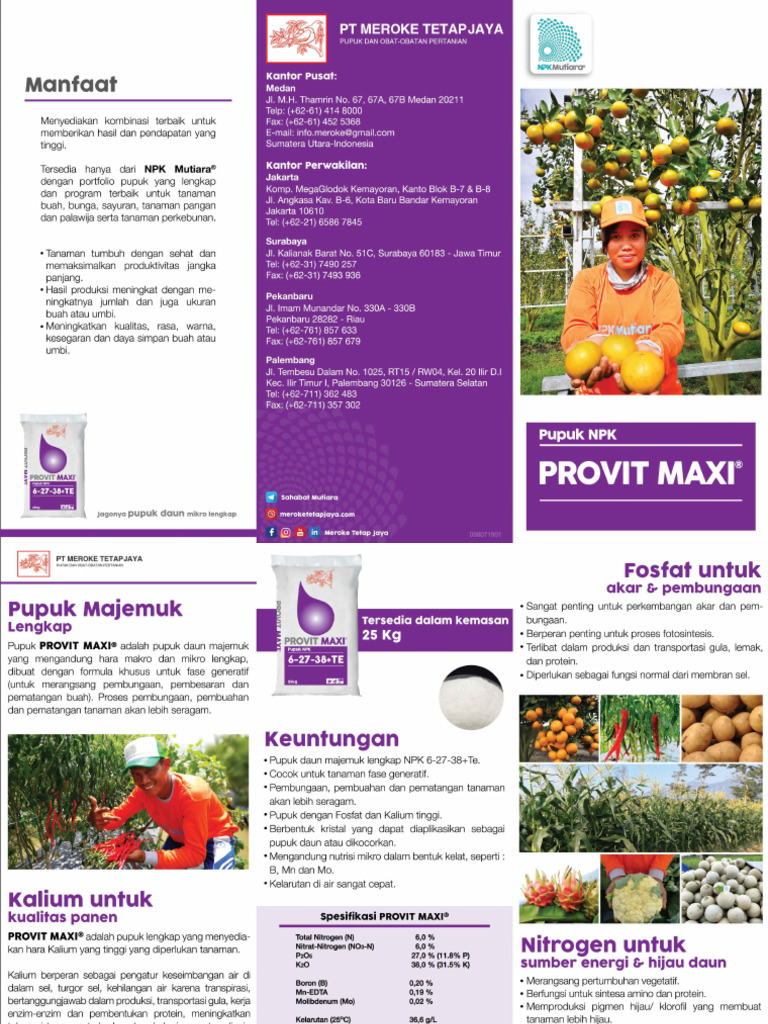 Provit Maxi 100719 | PDF