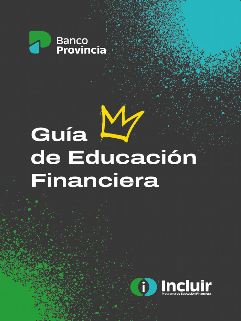 Guia Educ Financ - Bco Provincia | PDF | Sector privado | Dinero