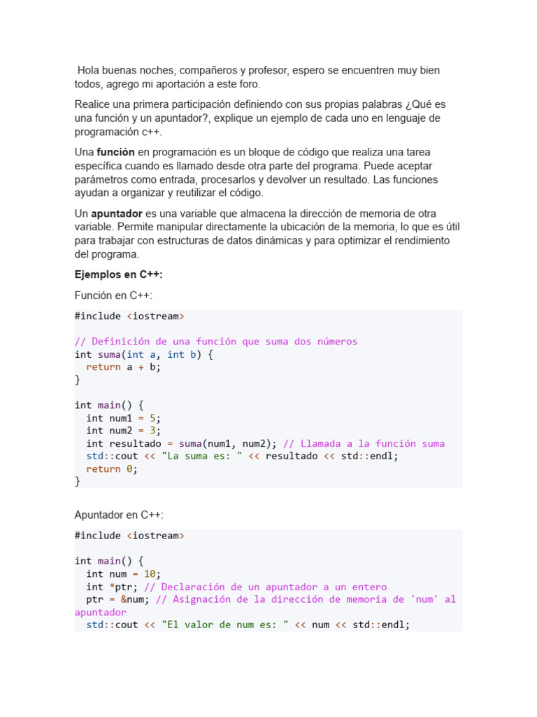 Foro 1 Estructura de Datos | PDF